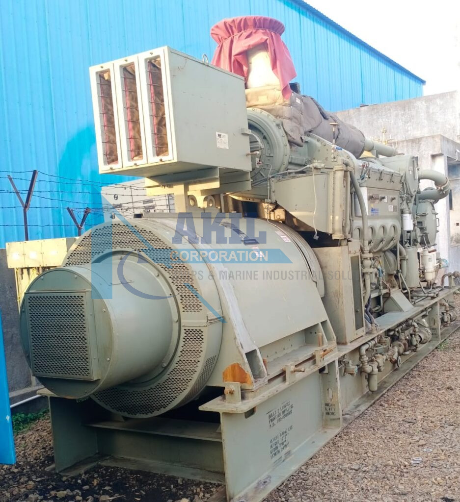 EMD 710, L8-710G7C-T2 Gen Set, 16-710, 20-710